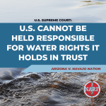 Supreme Court: US Not Responsible for Water Rights; Navajo Nation Still ...