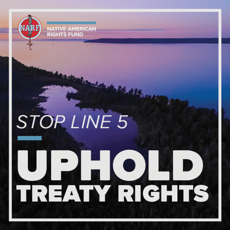 Support for Bad River Band's Line 5 Challenge - Native American Rights Fund