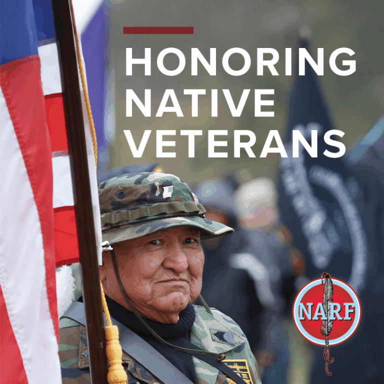 Veterans' Day - We thank you. - Native American Rights Fund