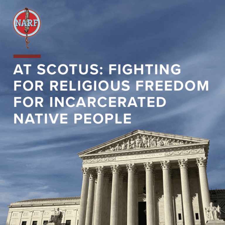 Speaking Out for Incarcerated Native People and Protecting Native Culture - Native American ...
